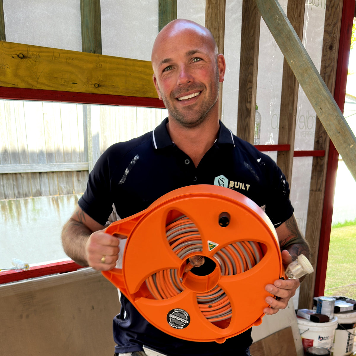 Flat Out Multi-Reel - Cable Reel for Trades and Construction
