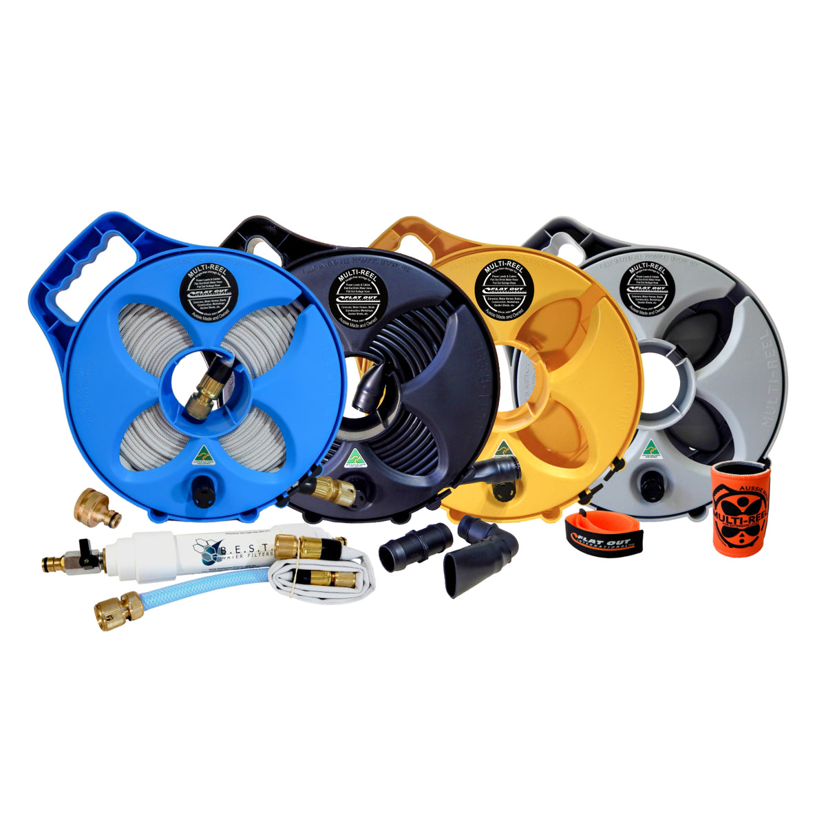 Premium Caravan Hose Starter Pack with Filter and Accessories